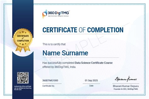 Data Science Certification Data Science Course 360digitmg