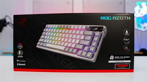 Asus Rog Azoth Gaming Keyboard Review Woodgate Computers