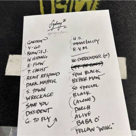 Sydney Australia Fanviews Here Page Pearl Jam Community