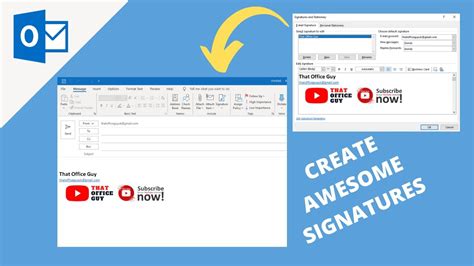 How to create an awesome signature in Outlook using Microsoft Word ...