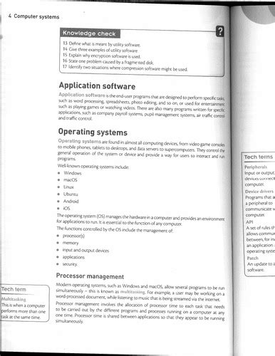 Topic Computer Systems Lesson 4 Operating System Teaching Resources