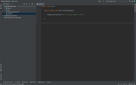 Hello Guys I Need Help I Cant Run My Code Rintellijidea