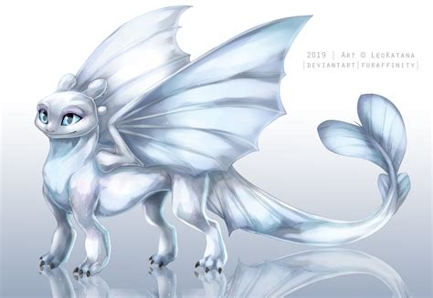 Httyd Light Fury By Leokatana On Deviantart
