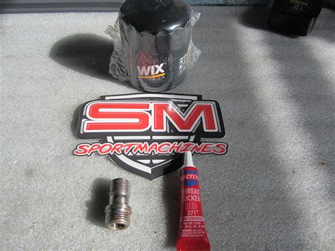 Block Oil Filter Conversion Kit Sportmachinesstore