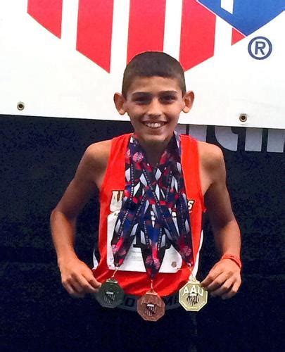 Kovacevich Medals At Aau Jr Olympics Local Sports The Daily News