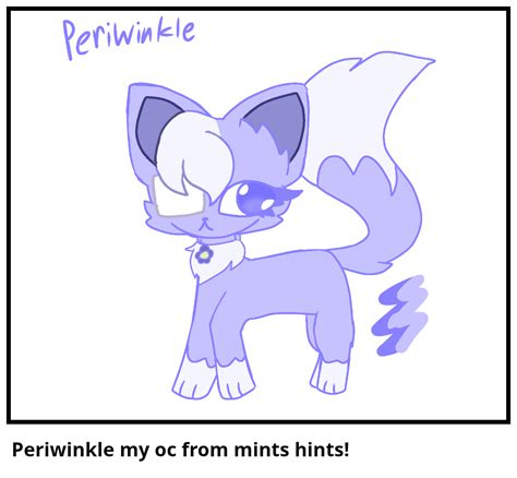 Periwinkle My Oc From Mints Hints Comic Studio