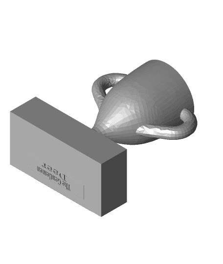 A Totally Normal Trophy 4stl 3d Model By Thegentlemendeer On Thangs