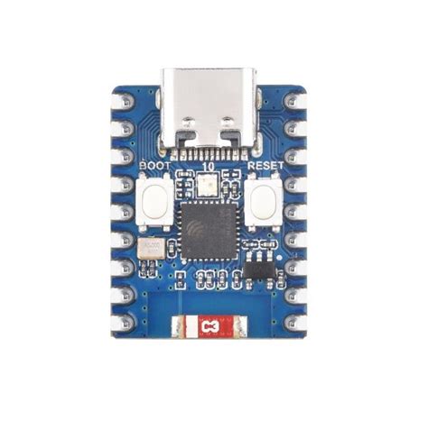 Esp32 C3 Mini Board 160 Mhz Cpu Wi Fi And Bluetooth 5 With Pinheader Waveshare Waveshare