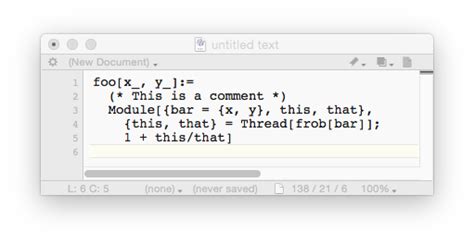 Formatting How To Paste Formatted Mathematica Code Verbatim From External Text Editor To