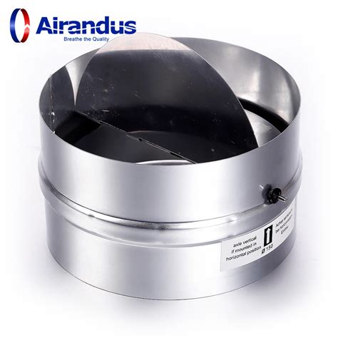 Whole Factory Price Round Backdraft Damper Vibration Damper Iris