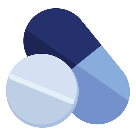 Blue Pills Design 21397910 Vector Art At Vecteezy