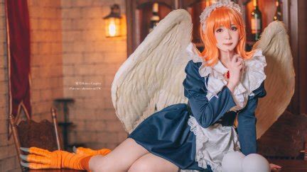 Shimo Cosplay Women Model Asian Monster Girl Women Indoors