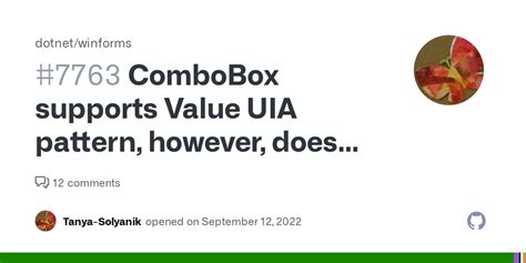Combobox Supports Value Uia Pattern However Does Not Raise The