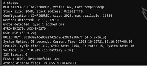 Edt Not Working In Bf 45 Zulu Master On Iflightblitzf722 Board