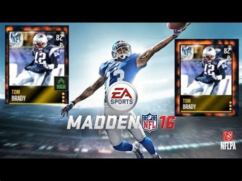 Madden Mobile Two Tom Brady Punters Youtube