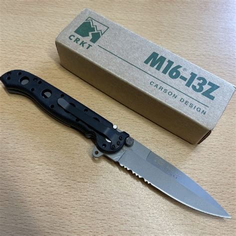 Crkt Carson Folding Pocket Knife M4 02 Stag Onlays Uk