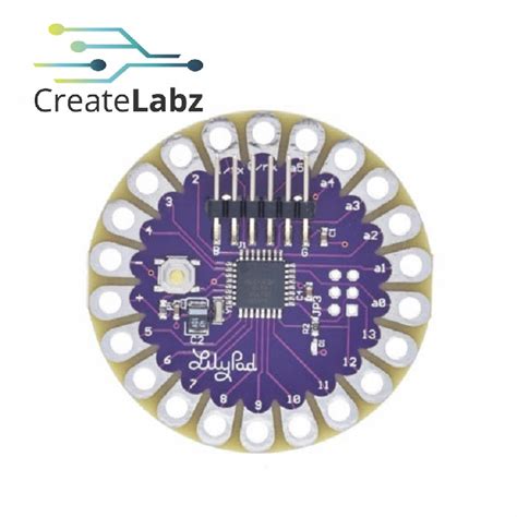 Arduino Lilypad Compatible Main Board Atmega 328p Createlabz Store