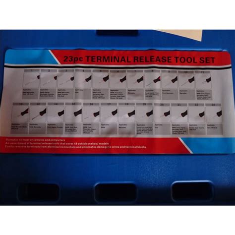 Terminal Release Tool Set 23 Piece
