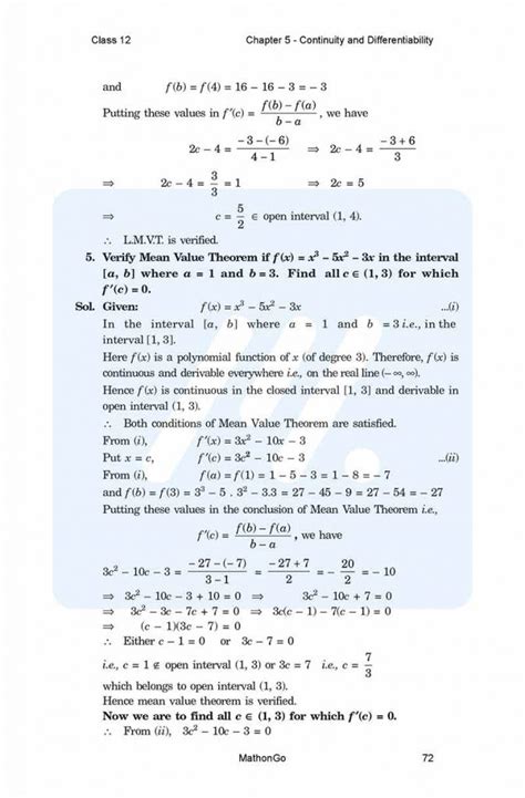 Ncert Solutions For Class 12 Maths Chapter 5 Exercise 58 Mathongo