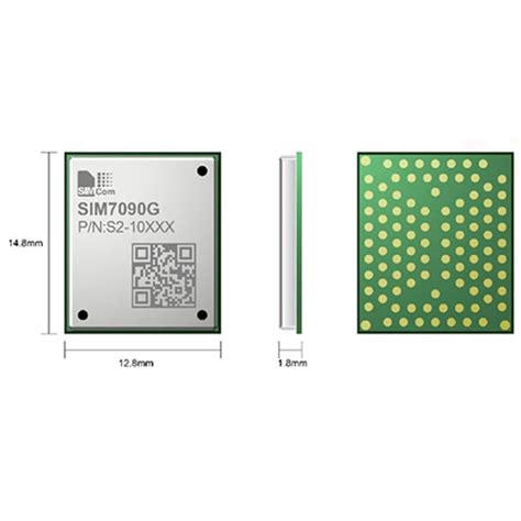 SIM7090G Multi Band Cat M Cat NB Wireless Communication Module LGA Form Factor LPWA Low Power