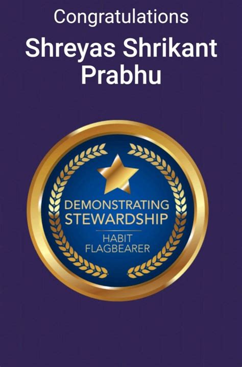 Shreyas Prabhu On Linkedin Habitflagbearer