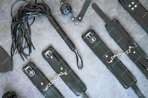 Premium Photo A Set Of Erotic Toys For Bdsm Fantasy Games And