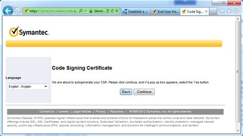 Dealing With Microsofts Smartscreen Filter Part 2 Getting A Code Signing Certificate Noise