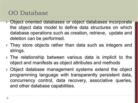 chapter 1 concepts for object databases ppt