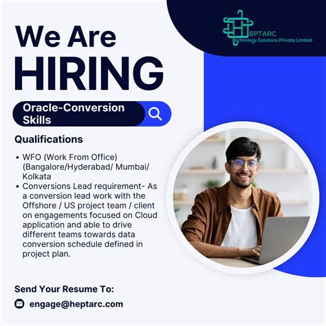 Heptarc Talent Acquisition On Linkedin Hiring Oracleconversion Oraclejobs Techjobs Oraclelead