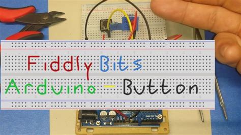 Arduino Tutorial Wiring A Button To An Arduino