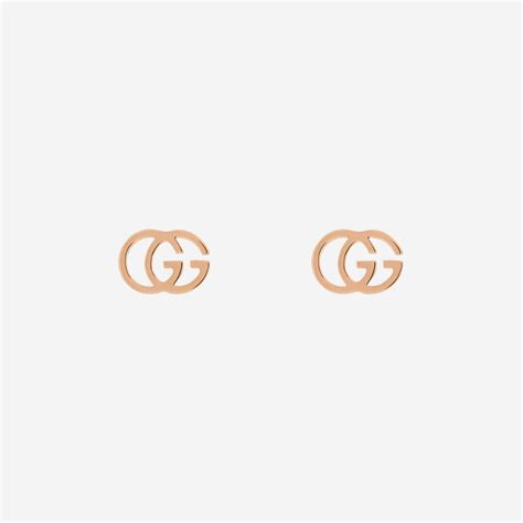 구찌 Gg 러닝 이어링 18k 로즈 골드 Gucci Kream 구찌 Gg 러닝 이어링 18k 로즈 골드 Gucci Kream