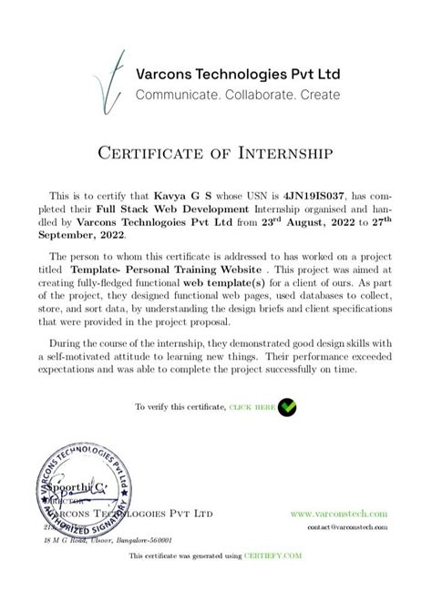 Kavya G S On Linkedin Hi All I Have Successfully Completed The Full Stack Web Development…