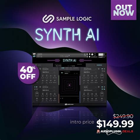 Sample Logic Synth Ai Kontaktのための世界最高のシンセサイザーが40オフ