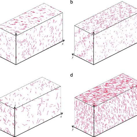 3 D Fracture Network A Set 1 B Set 2 C Set 3 And D Set 4
