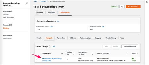 Setting Up A Bottlerocket Managed Node Group On Amazon Eks With