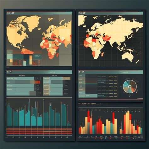 Premium Ai Image A Stock Illustration Of A Dashboard Template
