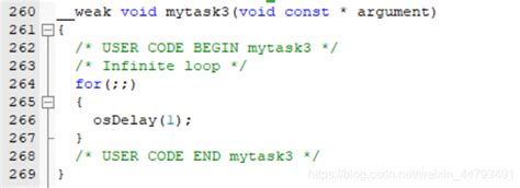 Freertoscubemx系列第二篇——任务的创建与删除code Generation Option Csdn博客