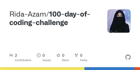 Rida Azam On Linkedin Github Rida Azam100 Day Of Coding Challenge