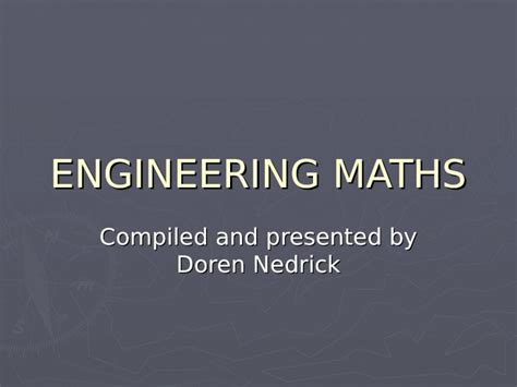 Ppt 1 1 Engineering Maths Dokumen Tips