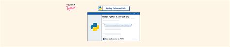 How To Add Python To Path Scaler Topics