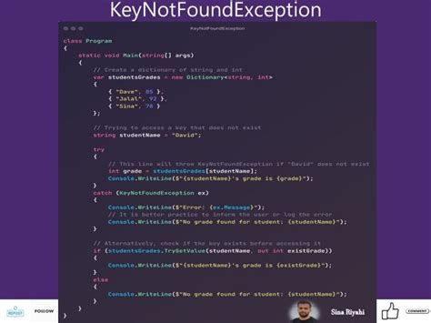 keynotfoundexception the `keynotfoundexception` class in… by sina