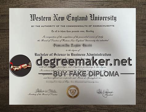 How Easy To Order A Western New England University Diploma
