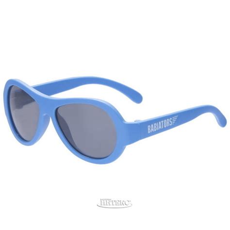 Детские солнцезащитные очки Babiators Original Aviator Настоящий Синий ...