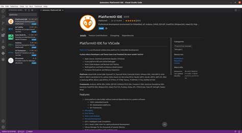 Platformio Ide Visual Studio Marketplace