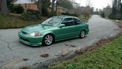 Midori Green Honda Civic