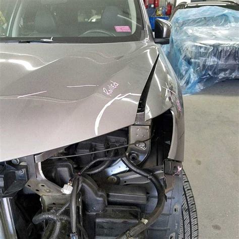 2016 Nissan Rogue Sl Awd Front Damage Repair