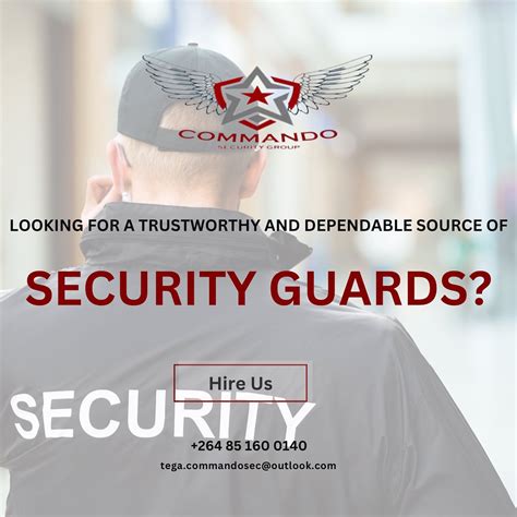 Commando Security Group Security Company In Namibia