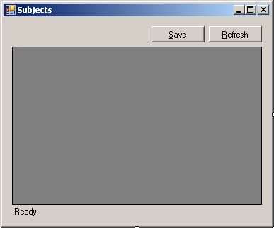 Database Table Editor Framework CodeProject