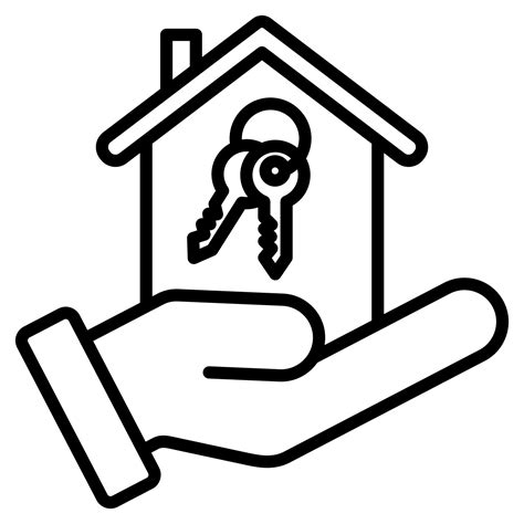 Property Ownership Icon Line Vector Illustration 35642161 Vector Art At