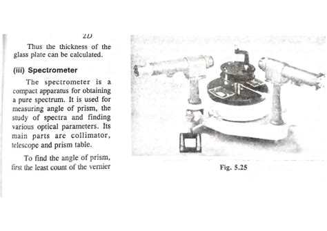 Spectrometer Angle Of Prism Bsc Physics Studocu